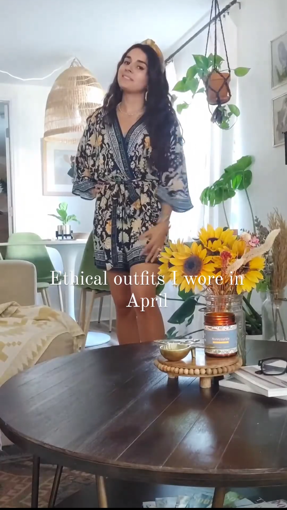 What I wore in April 2024